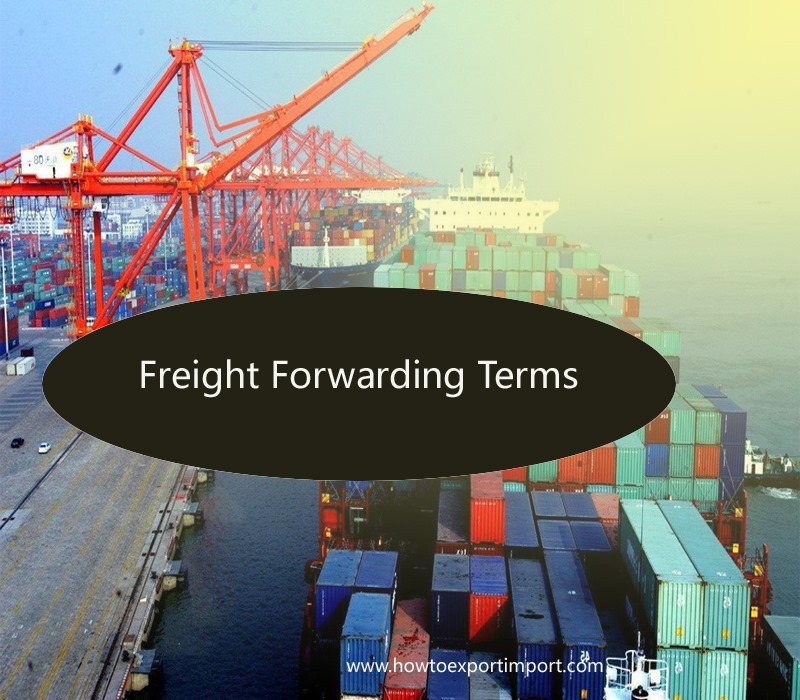 Terms Used In Freight Forwarding Such As Export Permit Exports federal Terms Used In Freight Forwarding Such As Export Permit Exports federal